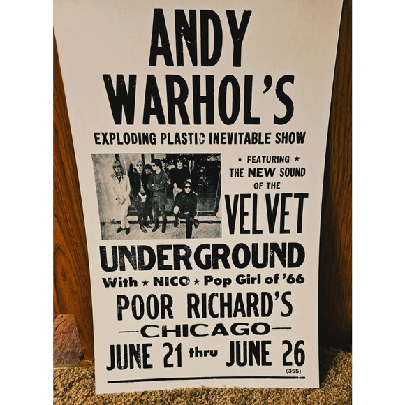 Unbranded | Art | Vintage 966 Poster Andy Warhols Exploding Plastic ...